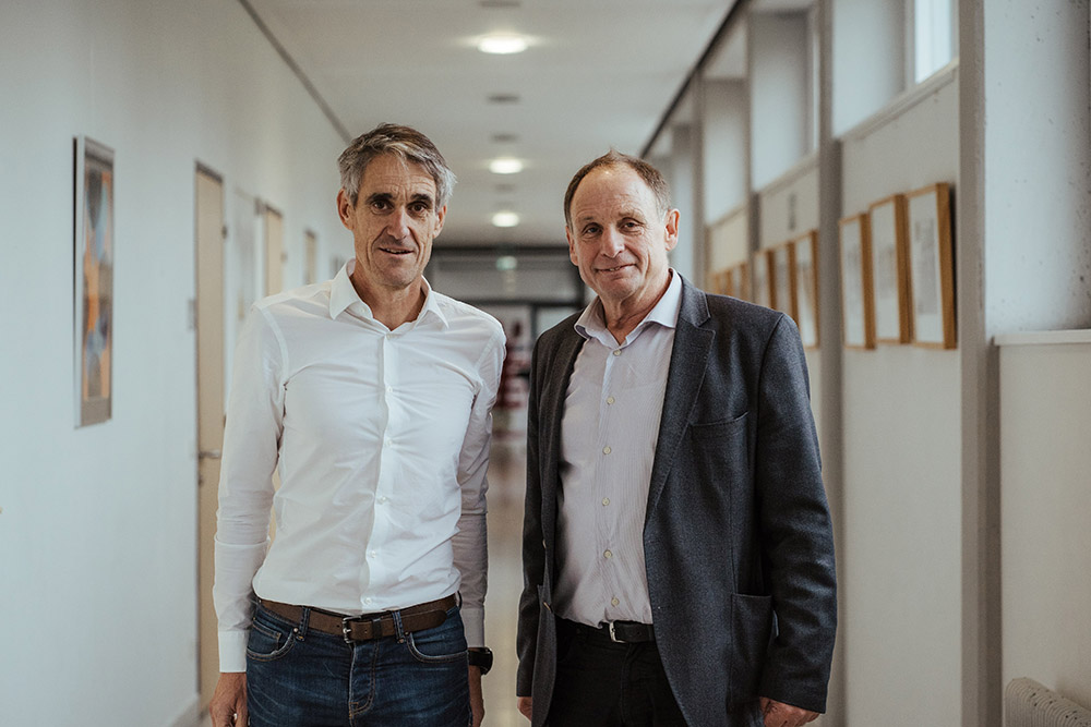 Alois Flatz faszinierte die Schüler*innen mit dem Thema Nachhaltigkeit ...